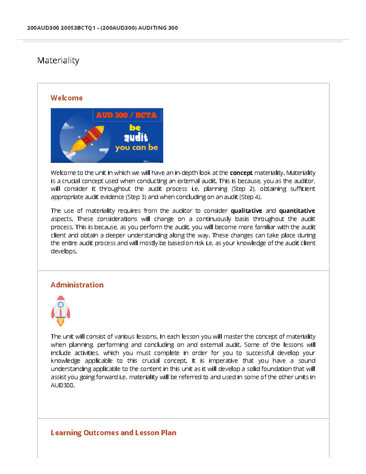 Materiality - Materiality is a crucial concept used when conducting an ...