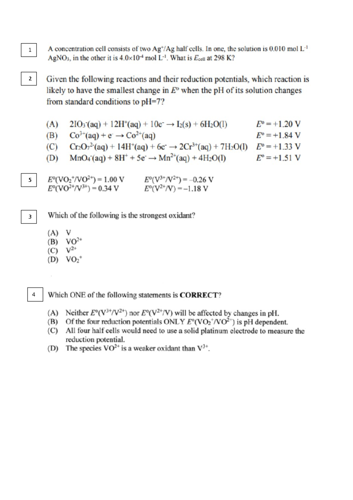 CHEM 191 Tutorial 6 (16-18) Worksheet - Yarakvergleiche - Studocu