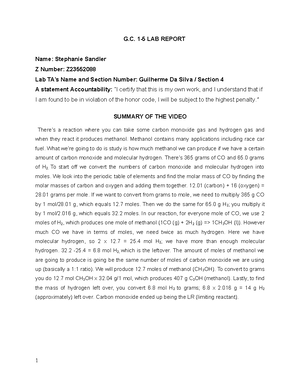 Lab Charles Law - lab report Edgenuity - Studocu