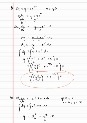 CALC 2 TEST 1 - Lecture notes Exam 1 - CALC 2 FINAL Methods of ...