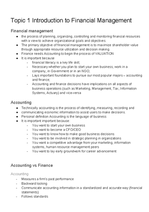 Financial Statement Preparation practice notes - QUESTION: Prepare ...