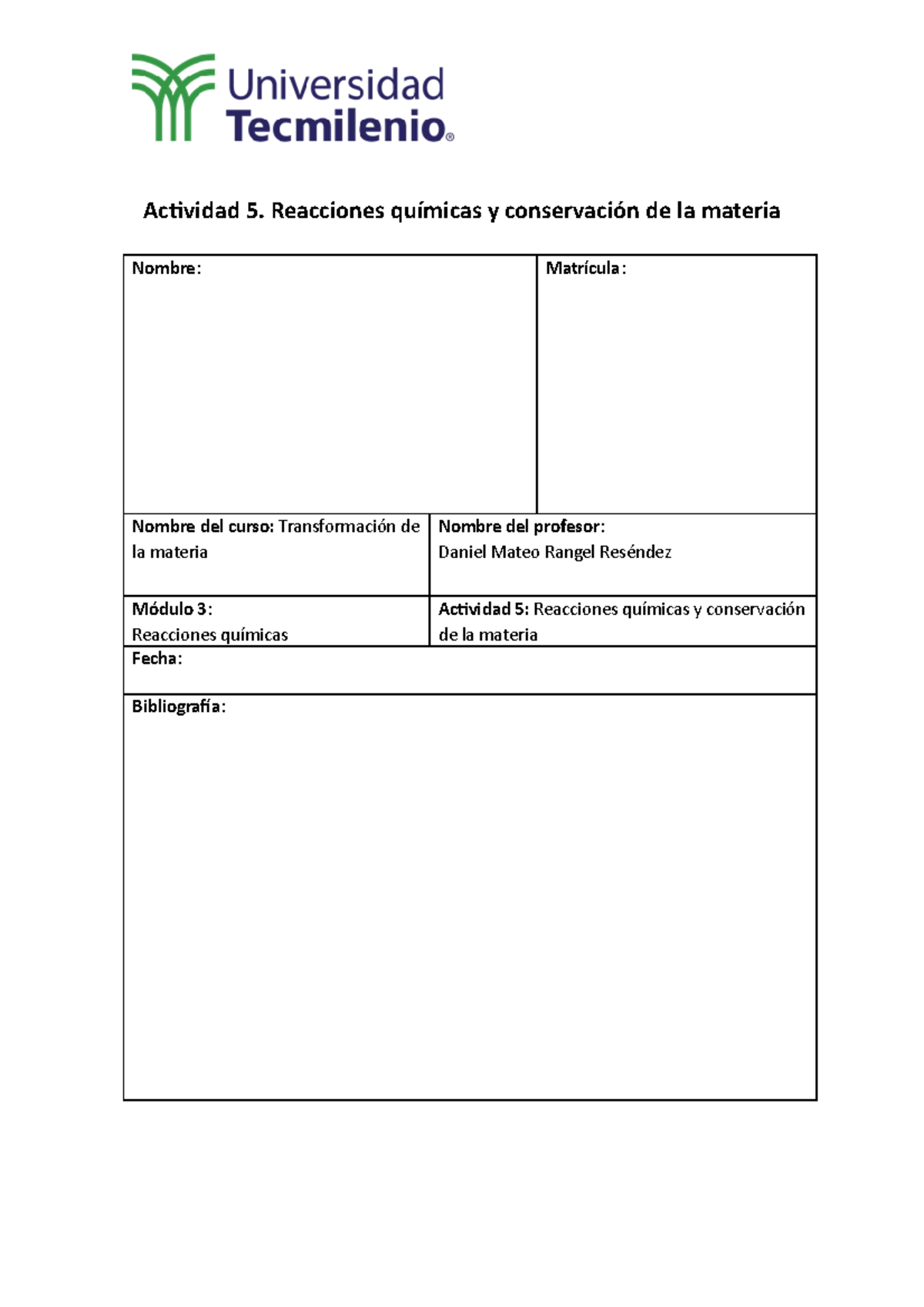Actividad-5-6 - Actividad 5 y6 - Actividad 5. Reacciones químicas y ...