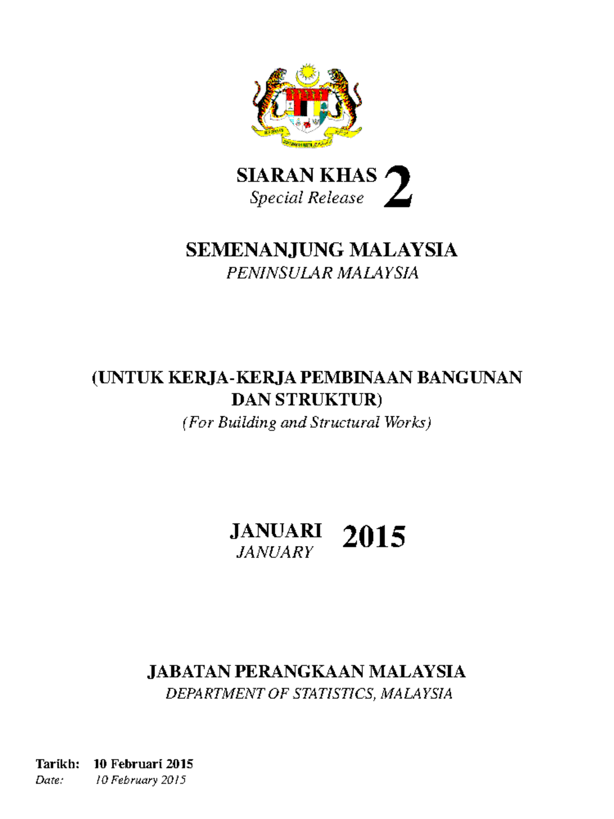 Siaran Khas 2 (SM) Jan 2015 - SIARAN KHAS Special Release 2 (UNTUK ...