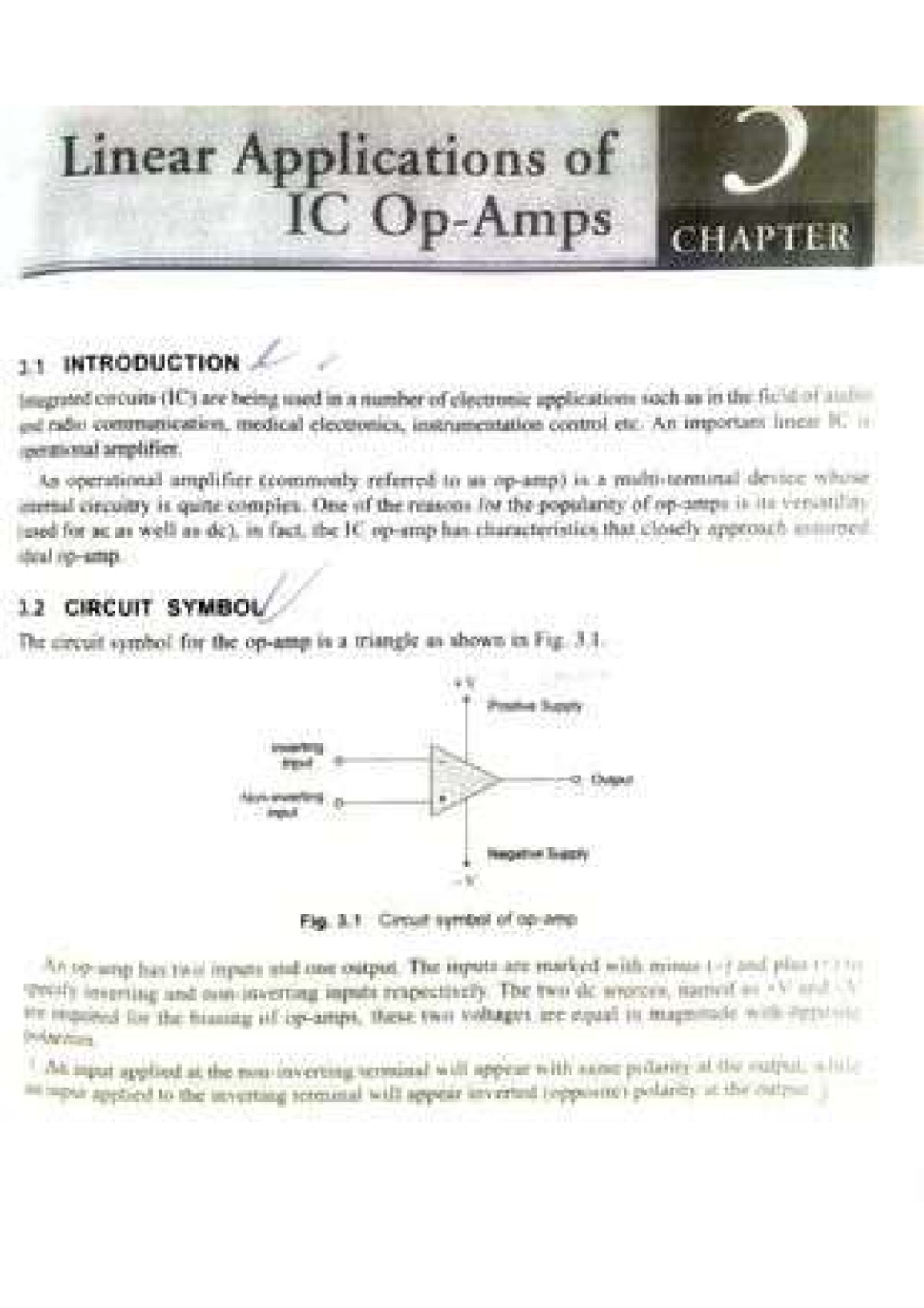 Integrated circuit unit 2 notes 1 320 - Linear Applications of O IC ...