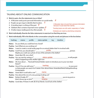 Vocabulary Units 1-6 - verbs - Unit 1, Lesson 1 Describing personality ...