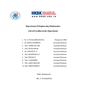 21MAT11 set1 - Model Question paper - Model Question Paper-I with ...