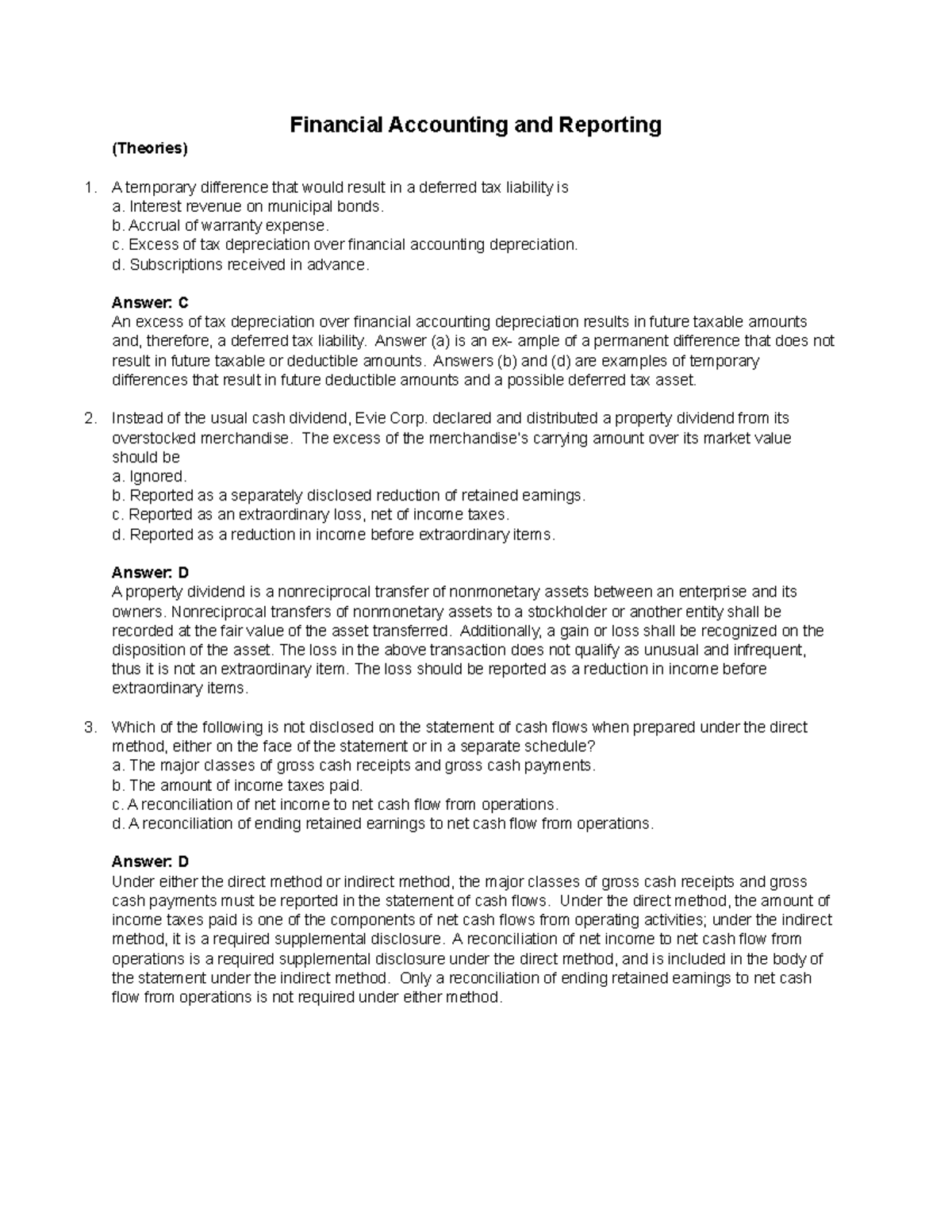 Accounting Wizzard (Key Answer) - Financial Accounting and Reporting ...