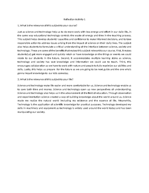 Reflection Paper Chapter 4-6 - Chapter 4: Heretic and Subversive Ibarra ...