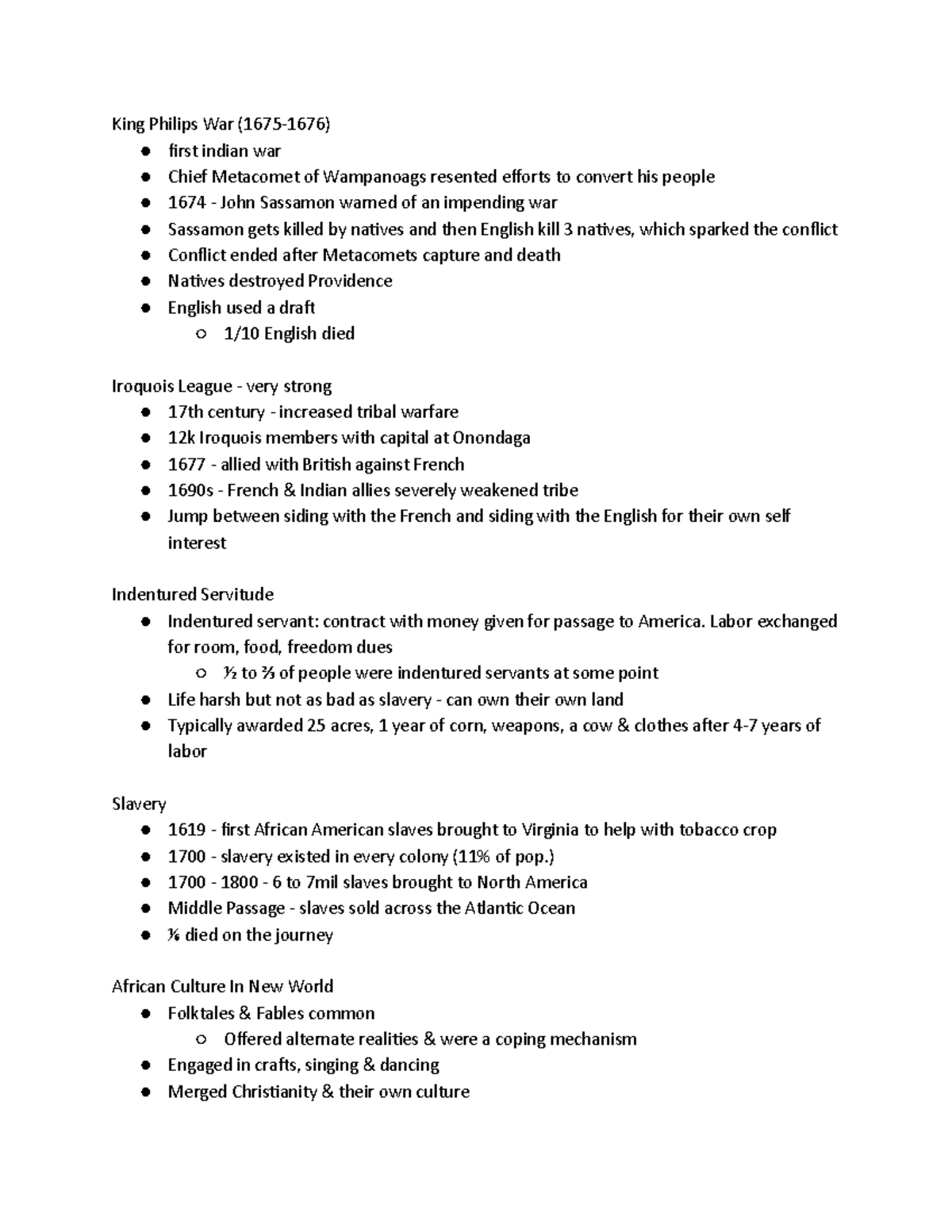 Lecture #6 - King Philips War (1675-1676) first indian war Chief ...