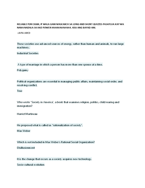 UCSP week 1-10 very legit - Question 5 Correct Mark 1 out of 1. A ...