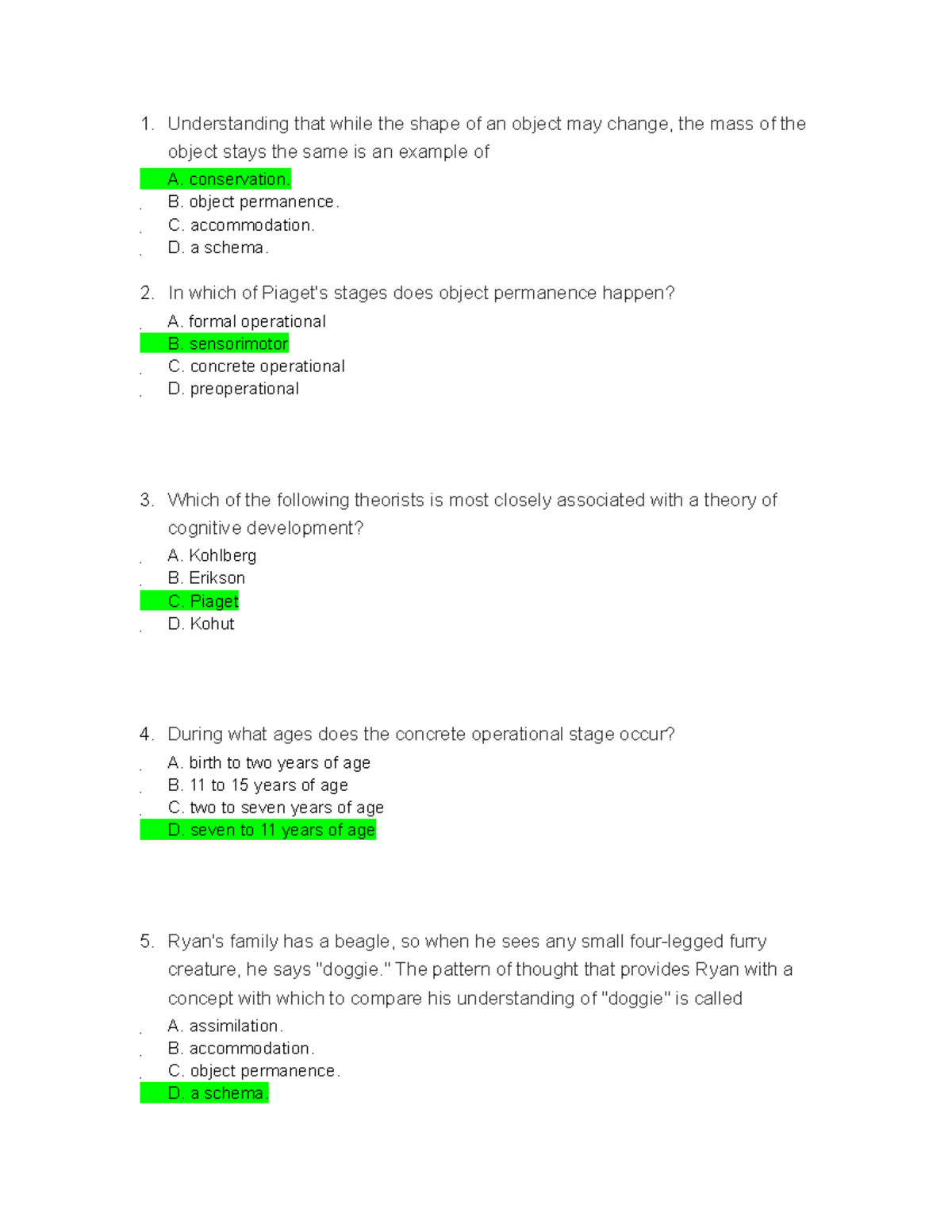 Chapter 8 homework - Review Questions - 1. Understanding that while the ...