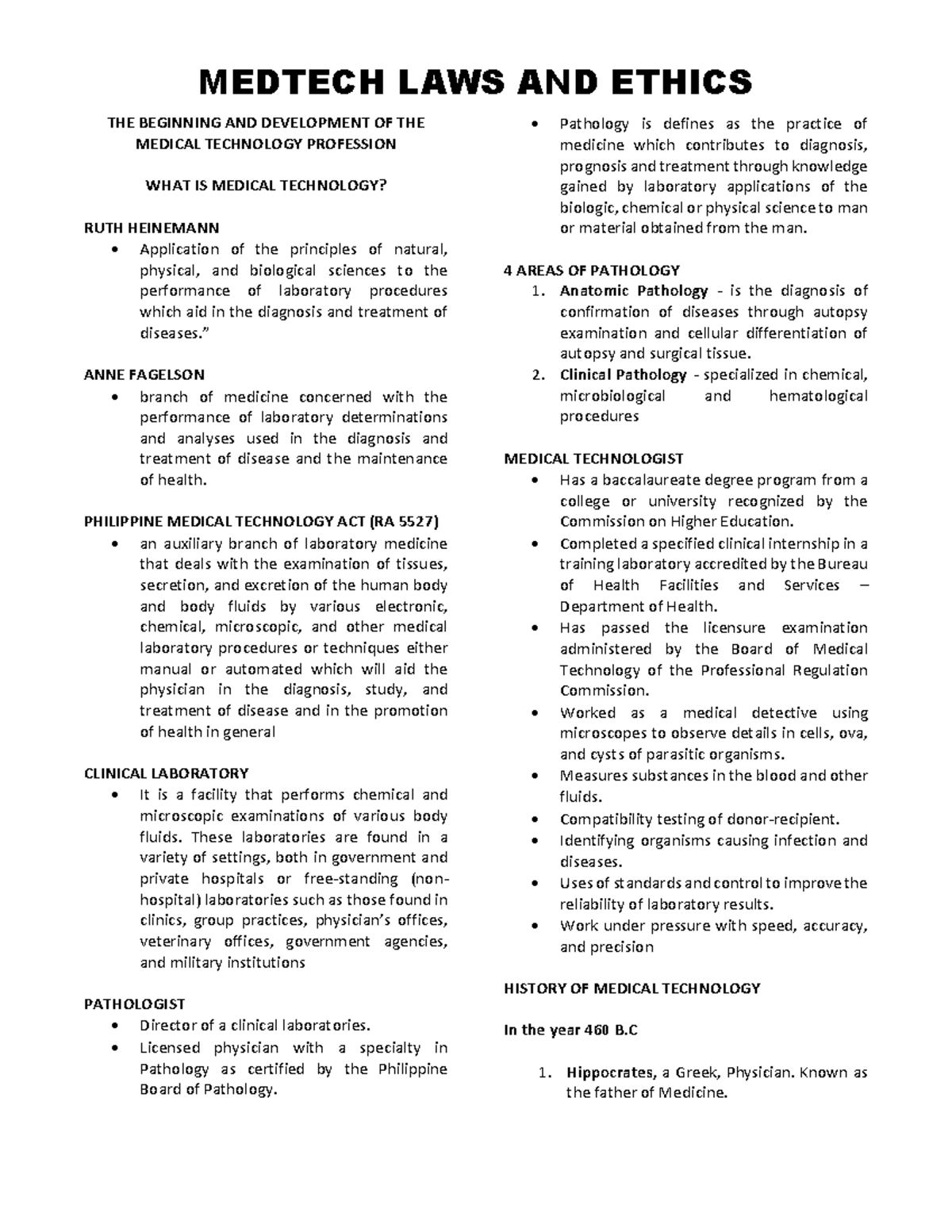 MT LAWS - Medical Technology laws - THE BEGINNING AND DEVELOPMENT OF ...