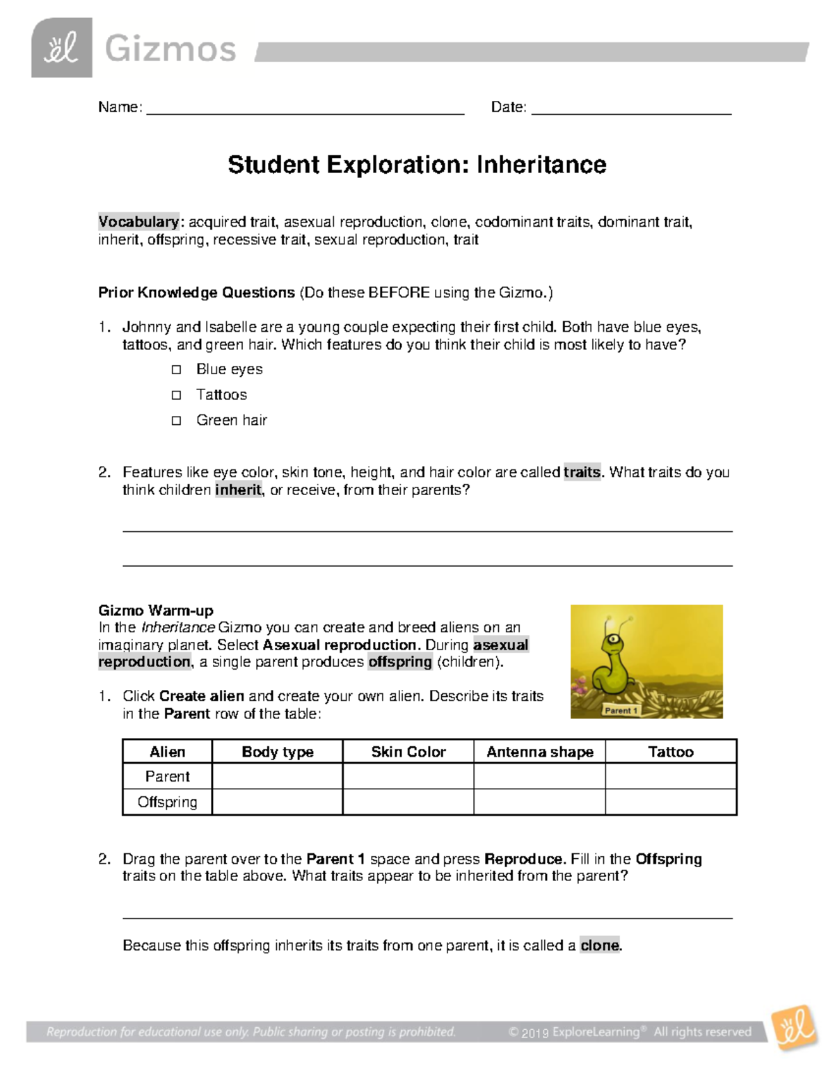 Inheritance SE - gixmo - Name ...