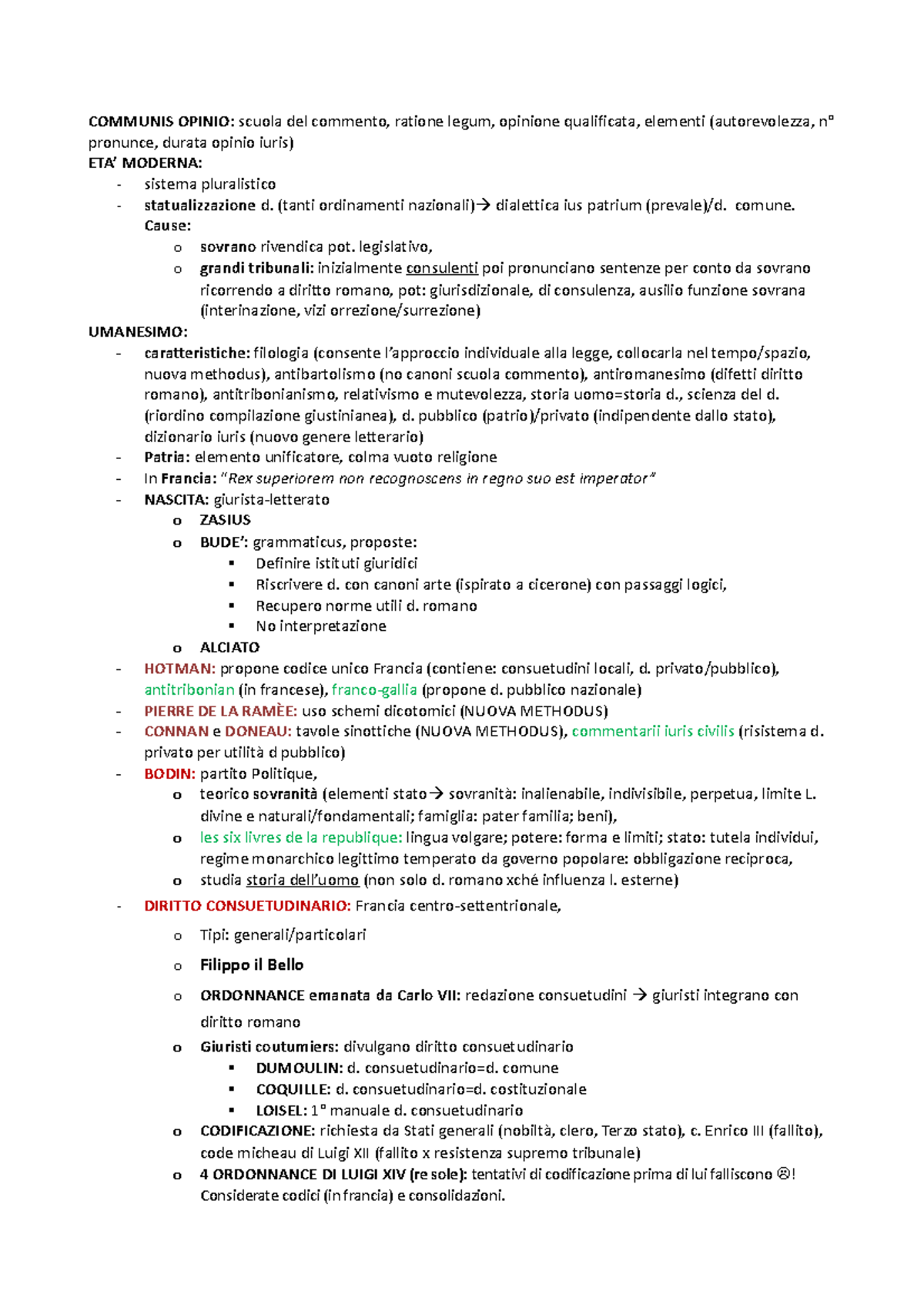 Schema Moderno - appunti lezione - COMMUNIS OPINIO: scuola del commento ...