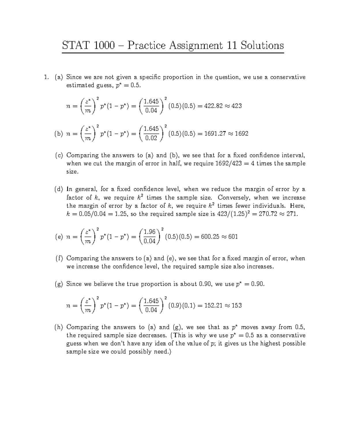 Sample/practice exam 5 June Spring 2018, questions and answers - STAT ...