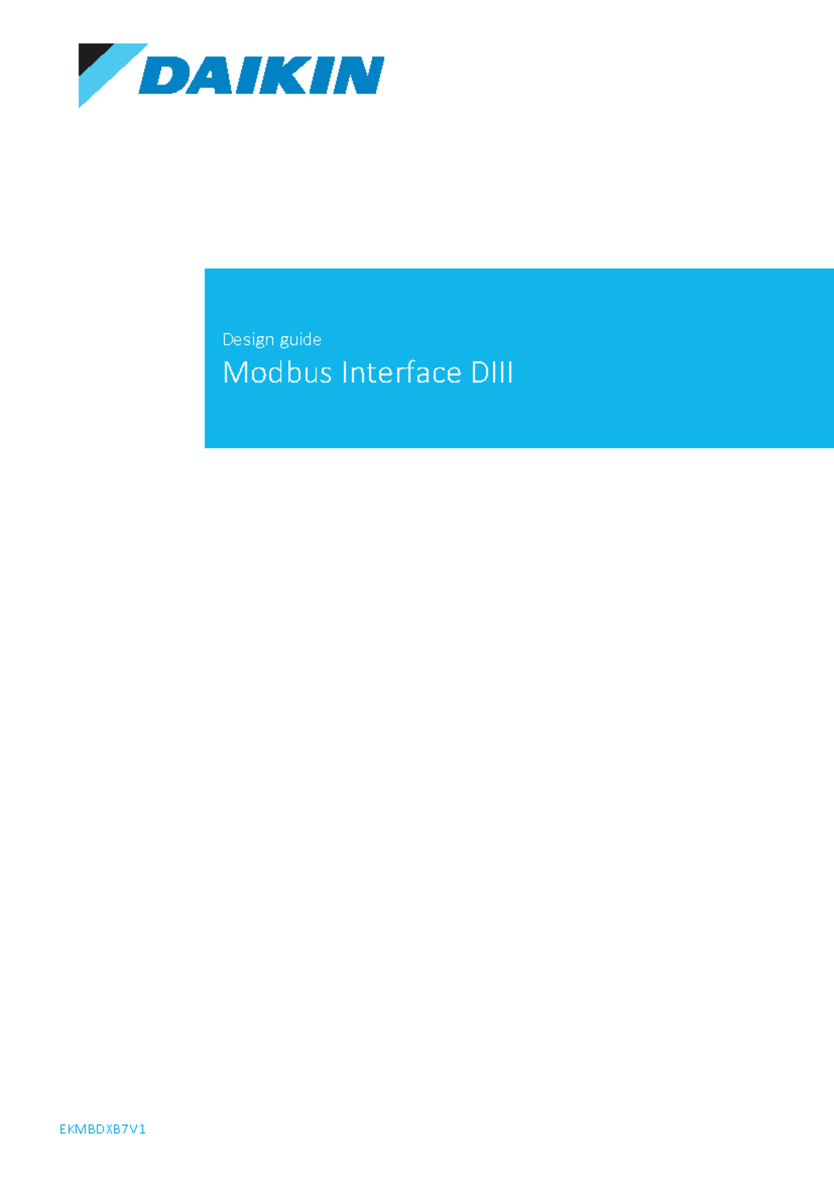 Ekmbdxb Design guide 4PEN642495-1A English - Design guide Modbus ...