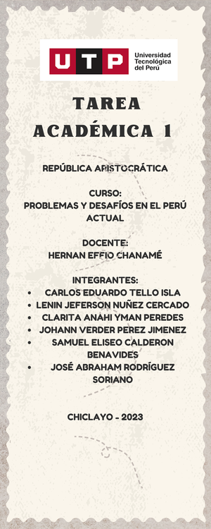 Entre 1930 y 1990 - Entre 1930 y 1990, el Perú experimentó una serie de ...