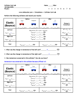 Force Dynamic Study Guide - Force Dynamics Study Guide Newton’s 1st law ...
