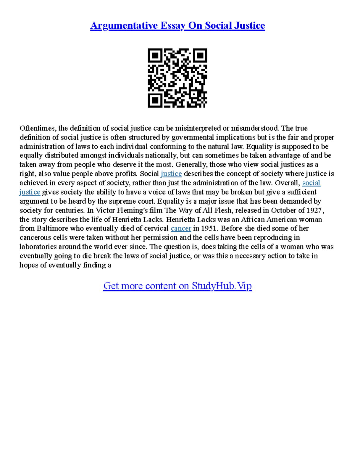 Best Argumentative Essay Topics - Argumentative Essay On Social Justice ...