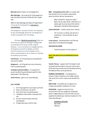 MICP 211_Introduction to Parasitology - FINALS TOPICS INTODUCTION TO PARASITOLOGY MICP 211 - Studocu