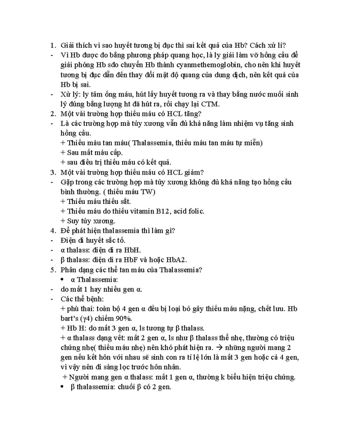 VẤN ĐÁP HHTB2 - dia là những trực khuẩn gram dương, kỵ khí không sinh nha bào. 9.Vi khuẩn có ...