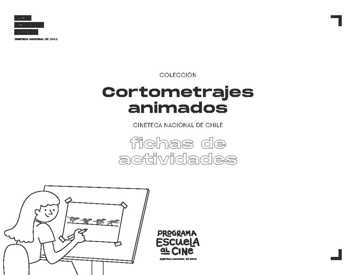 Librillo Actividades Coleccion cortos animados - Cortometrajes animados ...