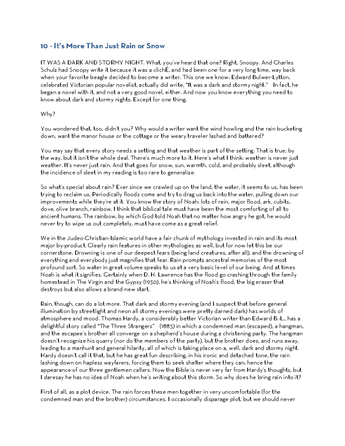 Ch 10 It's More than Just Rain or Snow - 10 - It’s More Than Just Rain ...