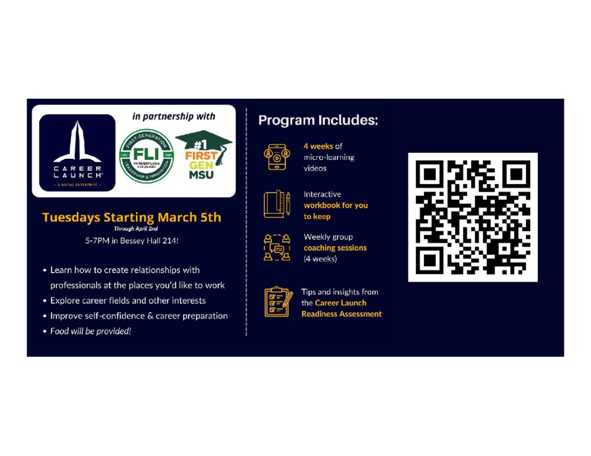 Career Launch with QR Code - BUS 101 - Studocu