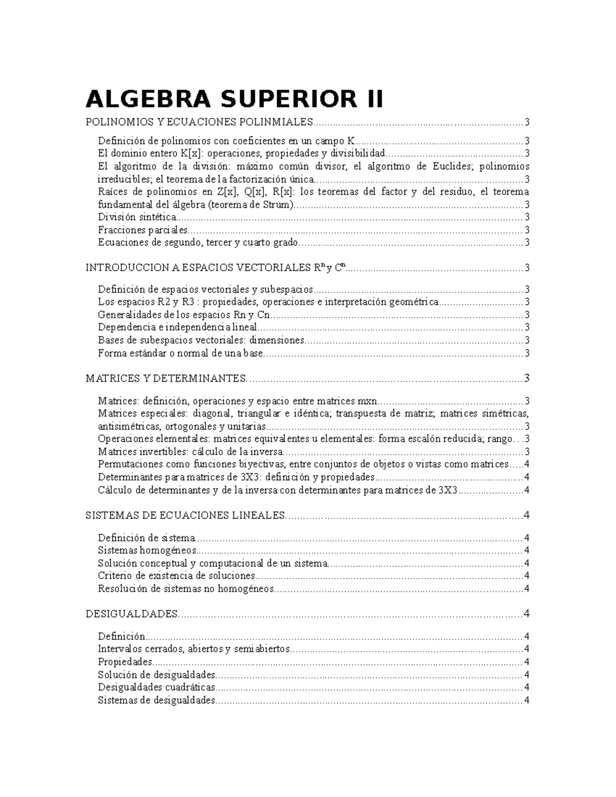 Algebra Superior II - Sagrario Santillán Flores Curso Completo ...