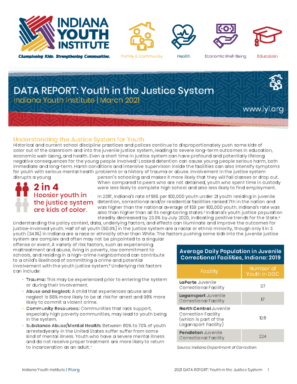 Juvenile-Justice-Report Final - Family & Community Health Economic Well ...