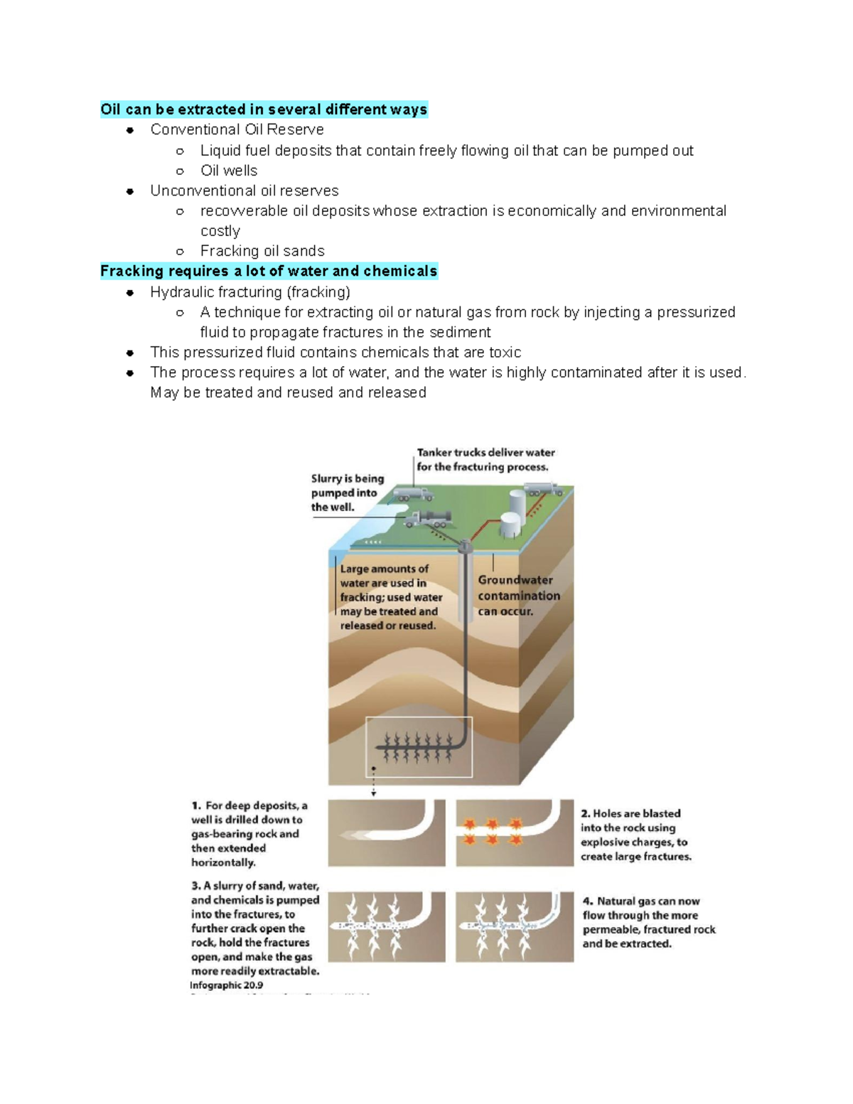 Lecture 8 Pipeline andd Politics - Oil can be extracted in several ...