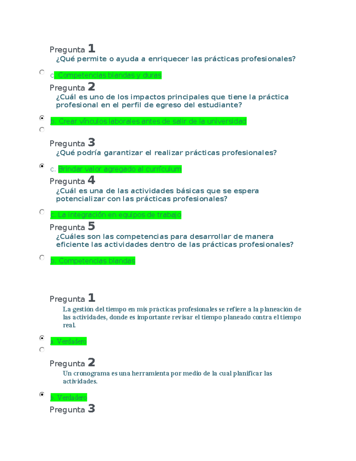Exaamenes de practicas finales uveg - Pregunta 1 ¿Qué permite o ayuda a ...