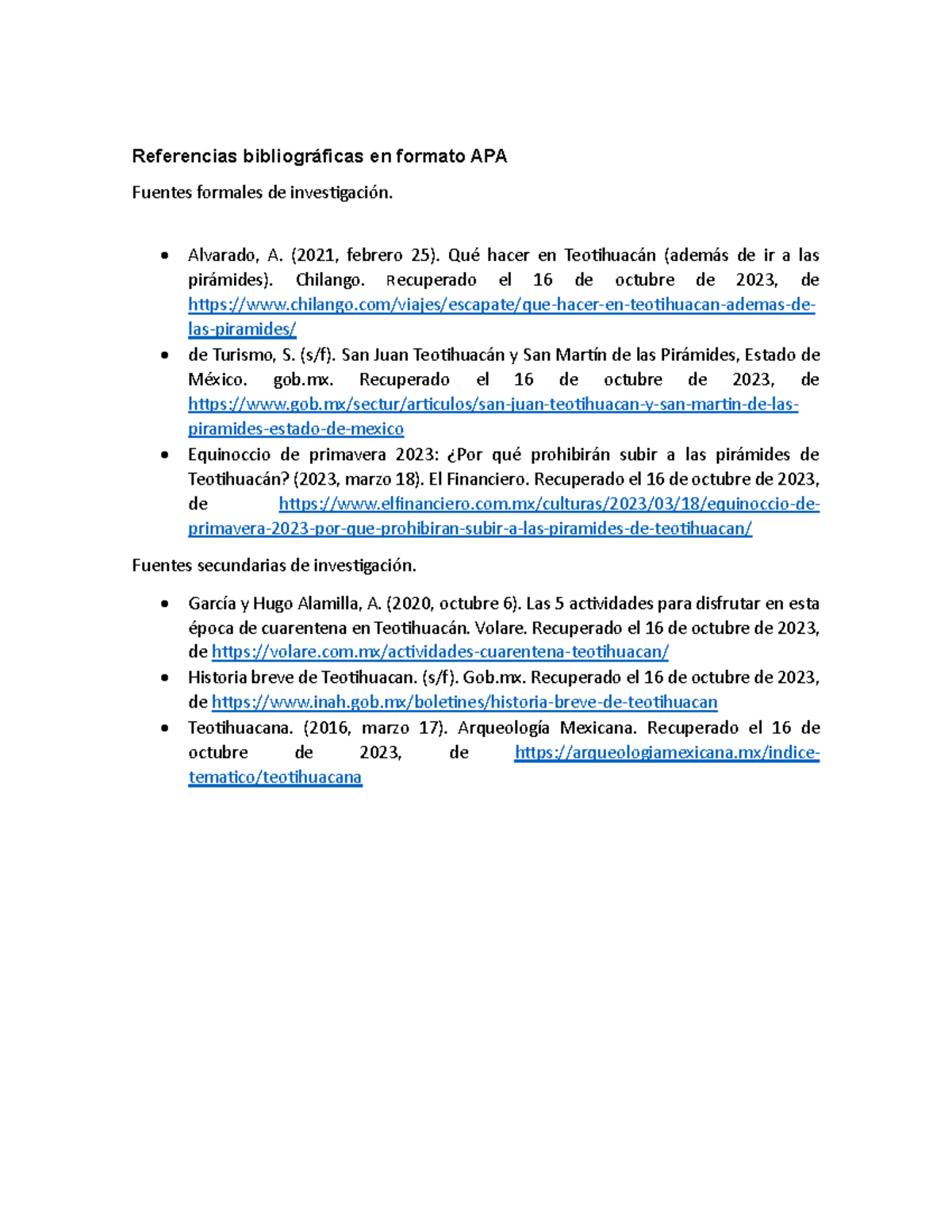 Referencias bibliográficas en formato APA 7 - Referencias ...