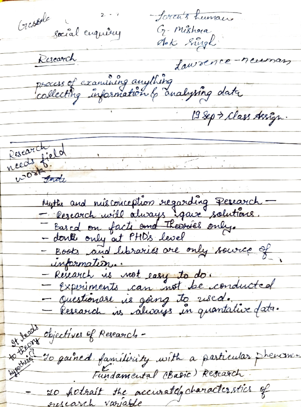 Si notes - full syllabus - ressnle Reearck Ruearc neccd tielo psacess ...