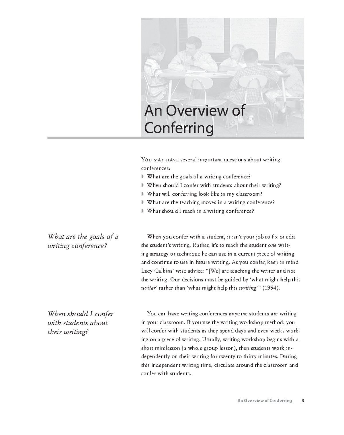 An Overview of Conferring Article - 3 You may have several important ...