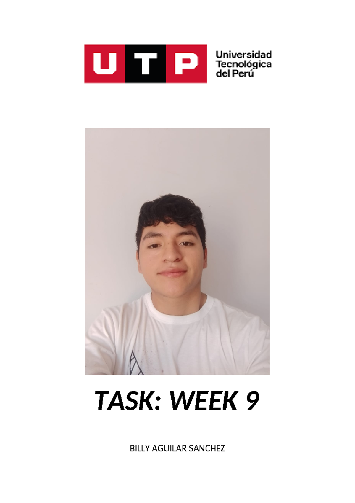 la mejor tarea de juan - TASK: WEEK 9 BILLY AGUILAR SANCHEZ (AC-S09) Semana 09 - Tarea ...