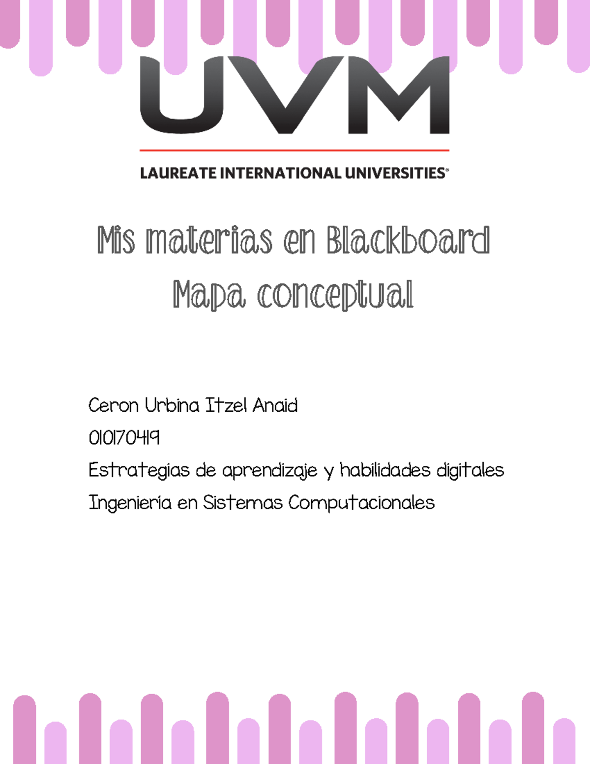 A6 CUIA - Mis materias en Blackboard Mapa conceptual Ceron Urbina Itzel ...