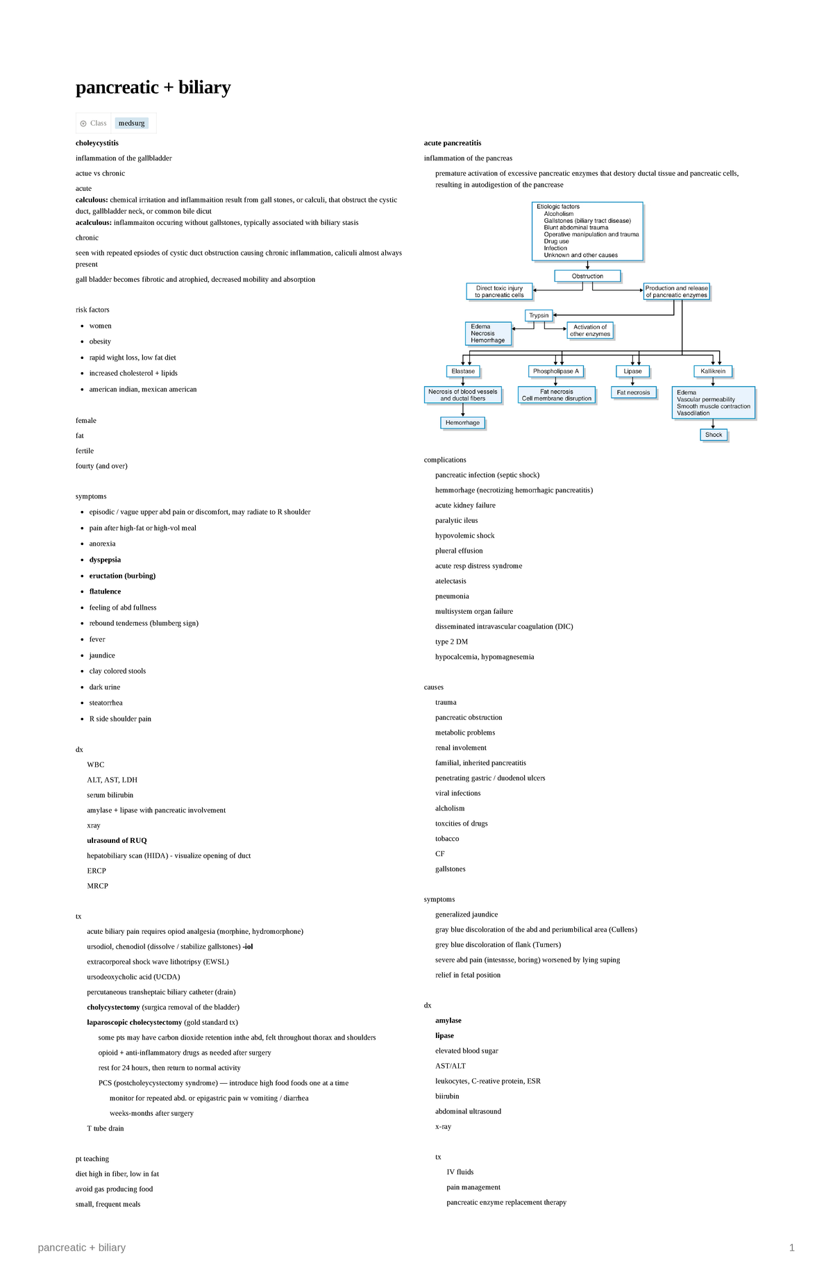 Hepatobiliary - pancreas, gallbladder, liver - pancreatic + biliary 1 ...