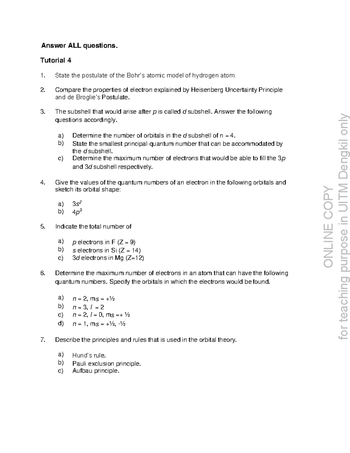 Tutorial 4-5 (Topic 2) Student's version Aug-Dec22 - Answer ALL ...