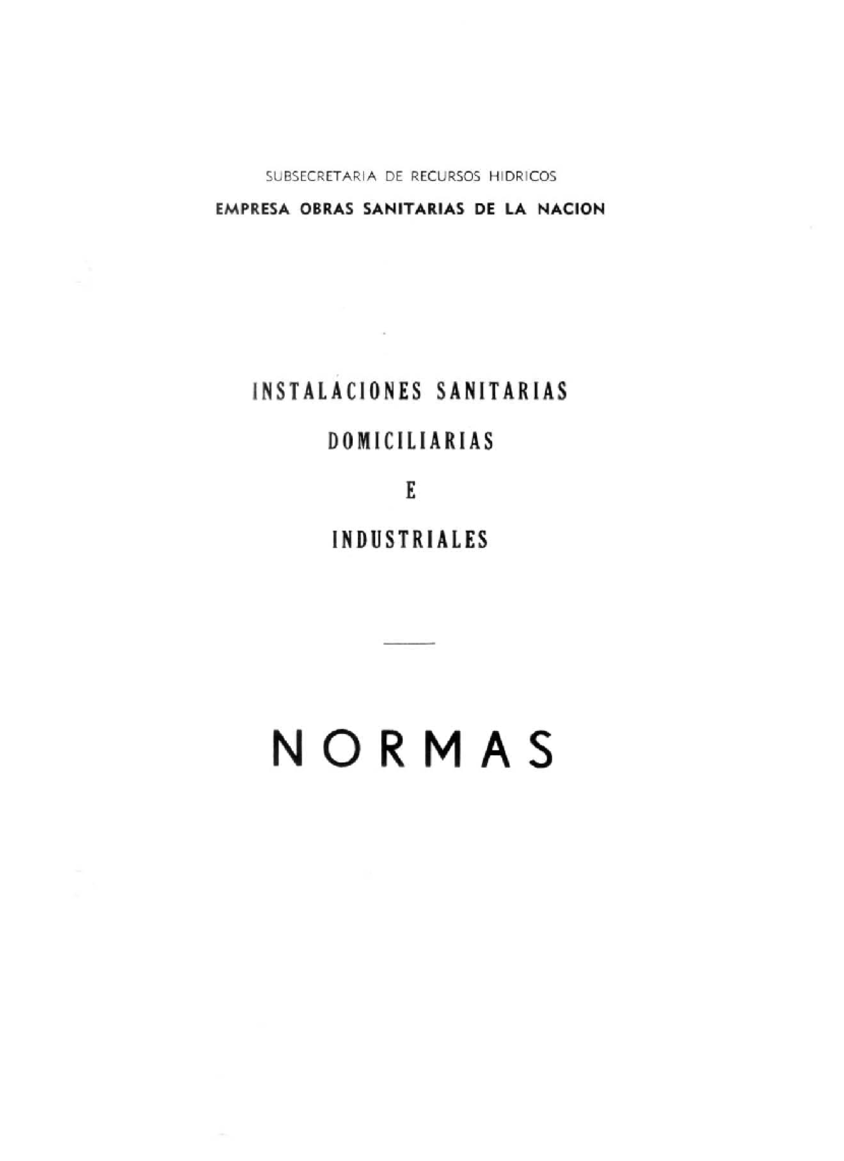 Reglamento OSN - asdfdg - SUBSECRETARIA DE RECURSOS HIDRICOS EM PRESA ...