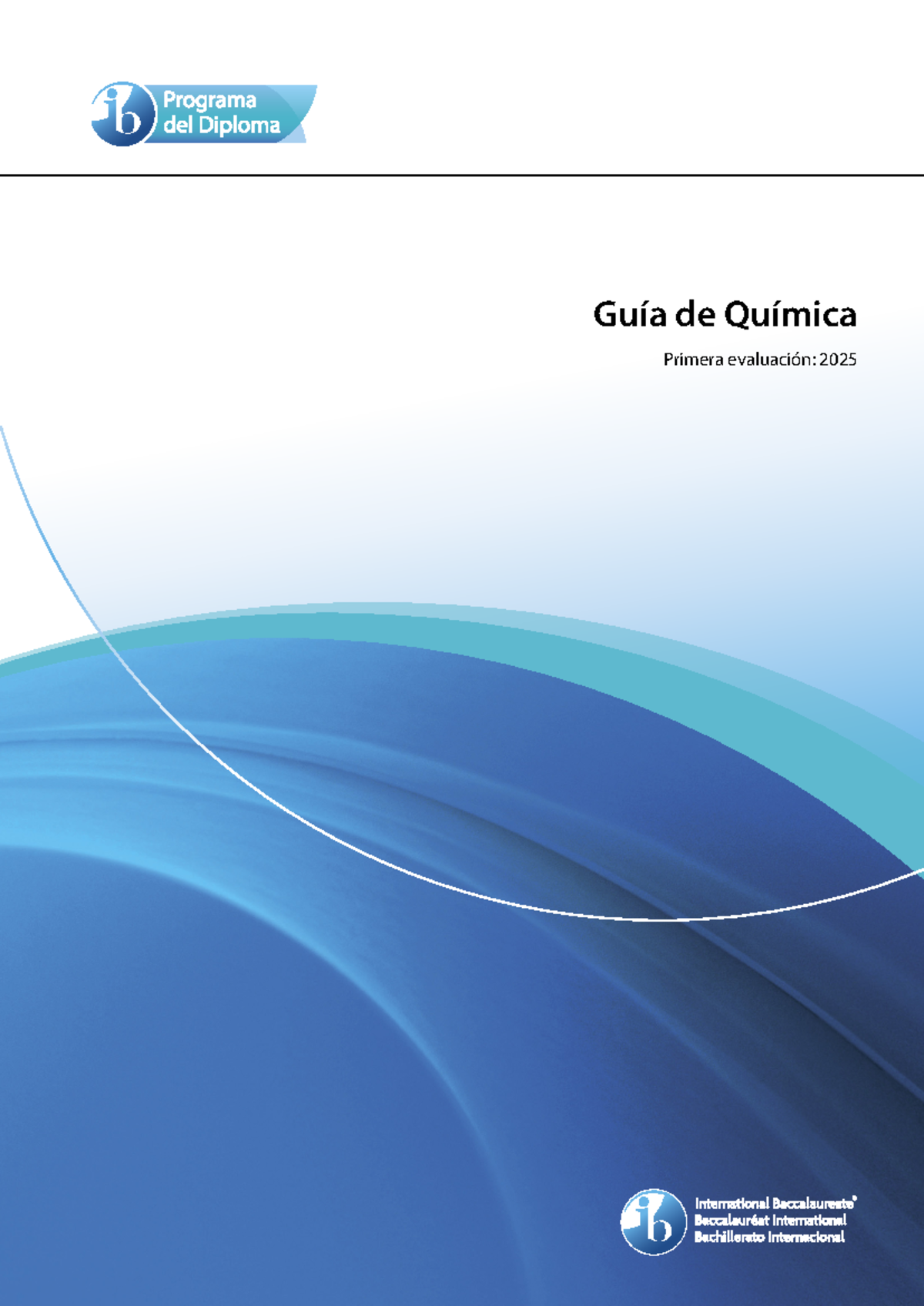 GUÍA DE Química 2025 - new guide of chemistry - Guía de Química Primera ...