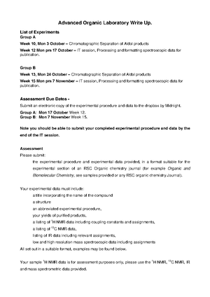 Example - Lab Book Adv Org - Project Laboratory – Experiment Record RFB ...
