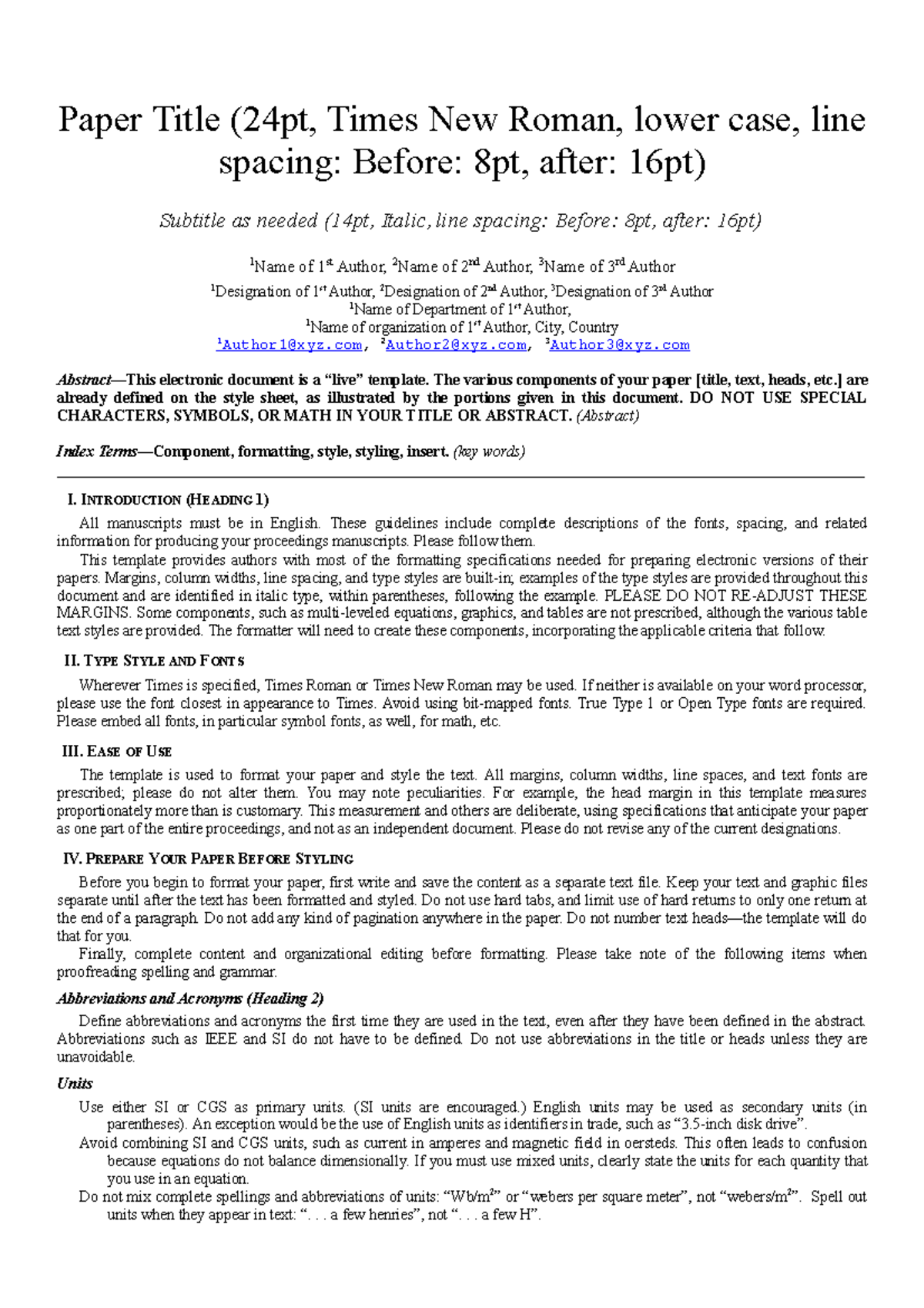 Paper Format Ijsdr - NjJHJNNHanmkMMHhJz - Paper Title (24pt, Times New ...