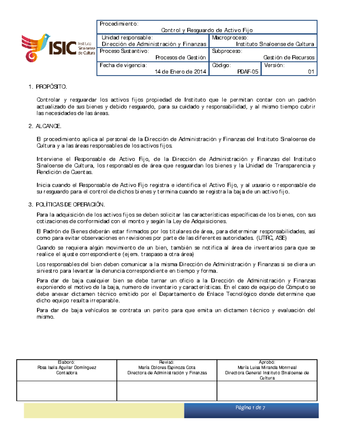 Activo resguardado - grdgfesf - Cont r ol y Resguar do de Act ivo Fi j ...