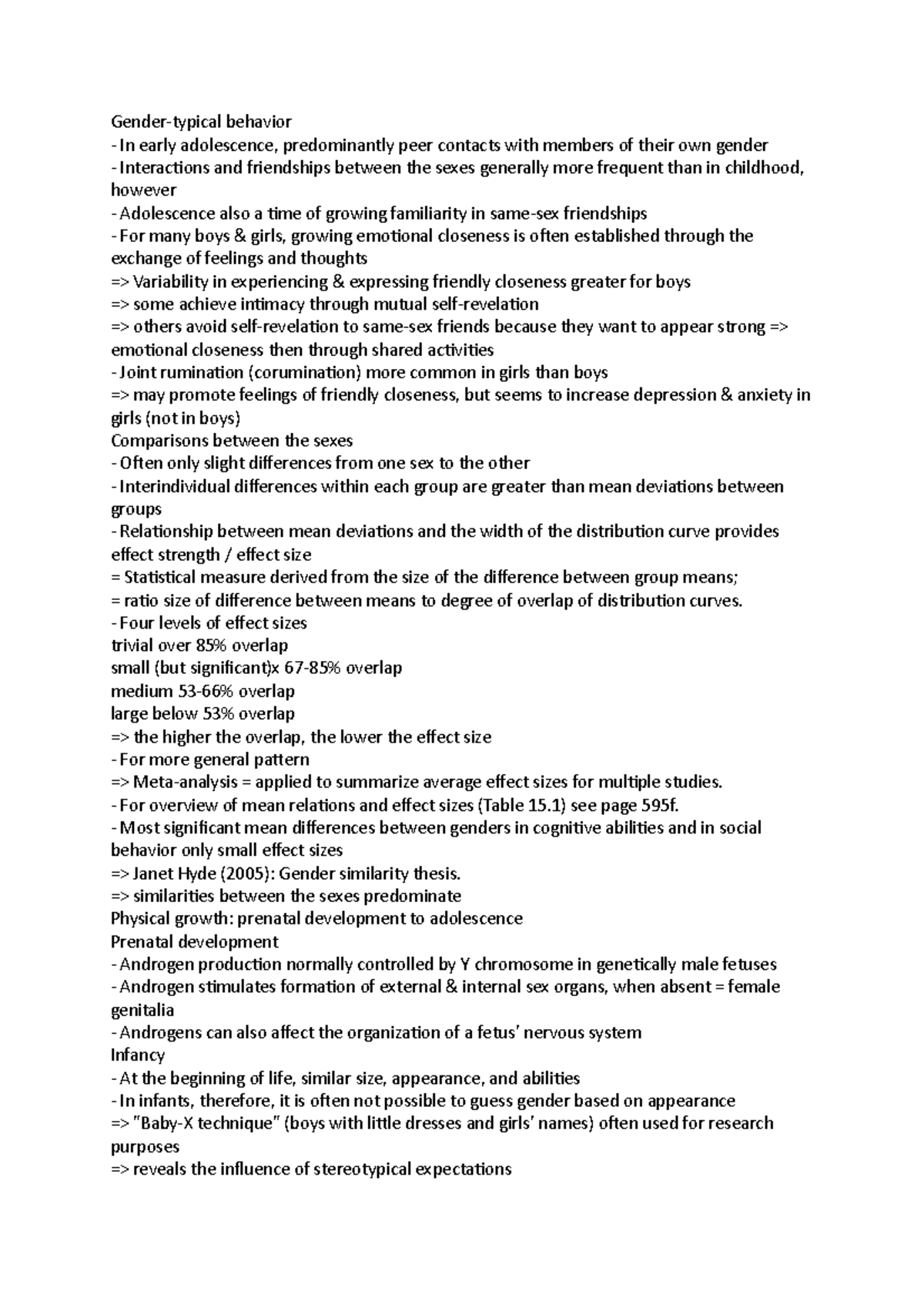 Gender - Introduction To Psychology - Gender-typical behavior In early ...