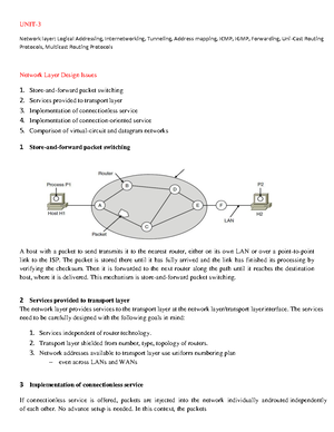 DCCN unit5 - unit 5 - UNIT - Application Layer: Domain name space, DNS in internet, electronic ...