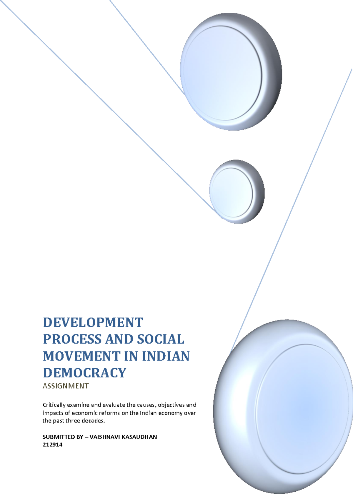 DEVELOPMENT PROCESS AND SOCIAL MOVEMENT IN INDIAN DEMOCRACY ...