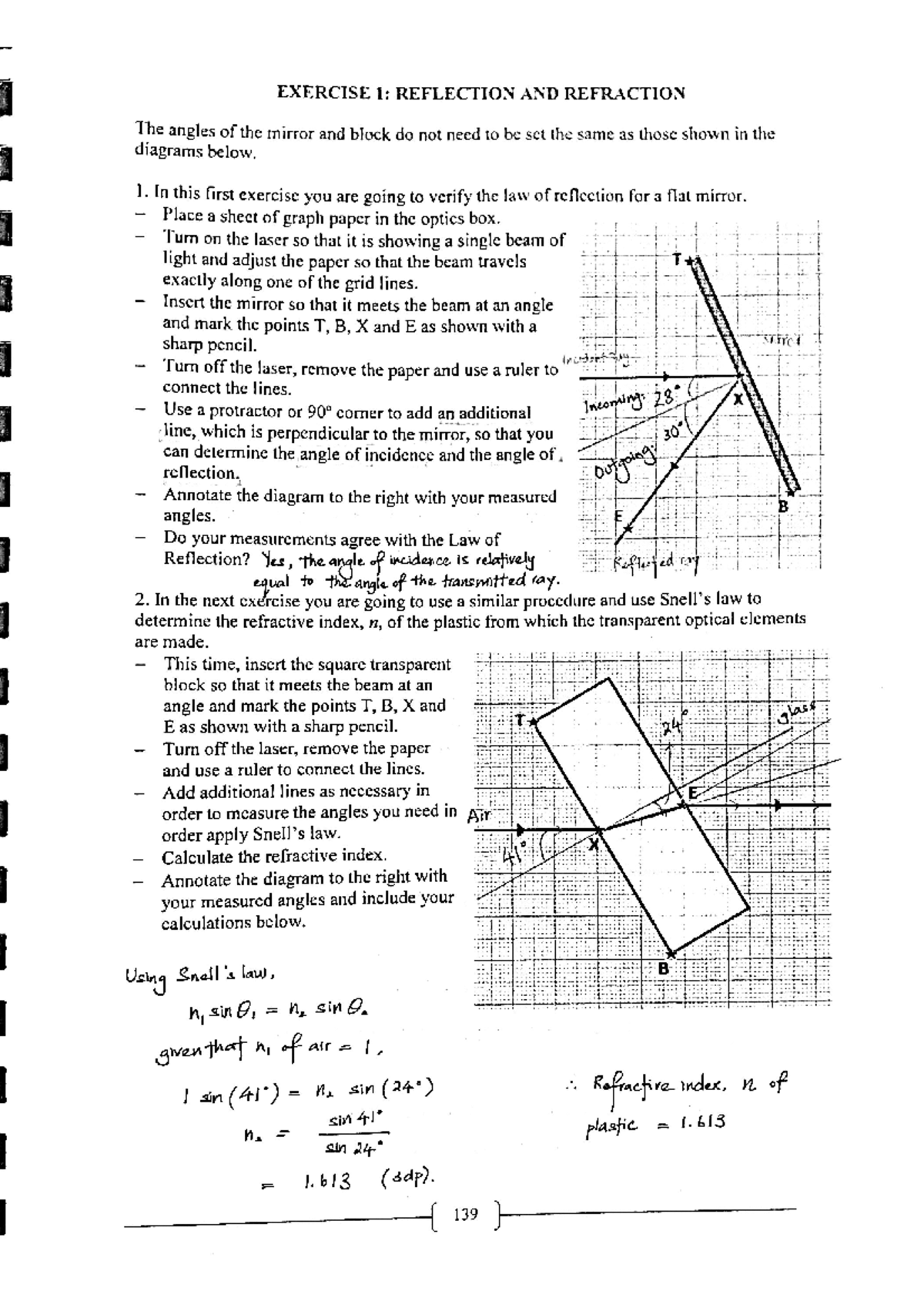 Lab12 Full Solutions - PHYS1205 - Studocu
