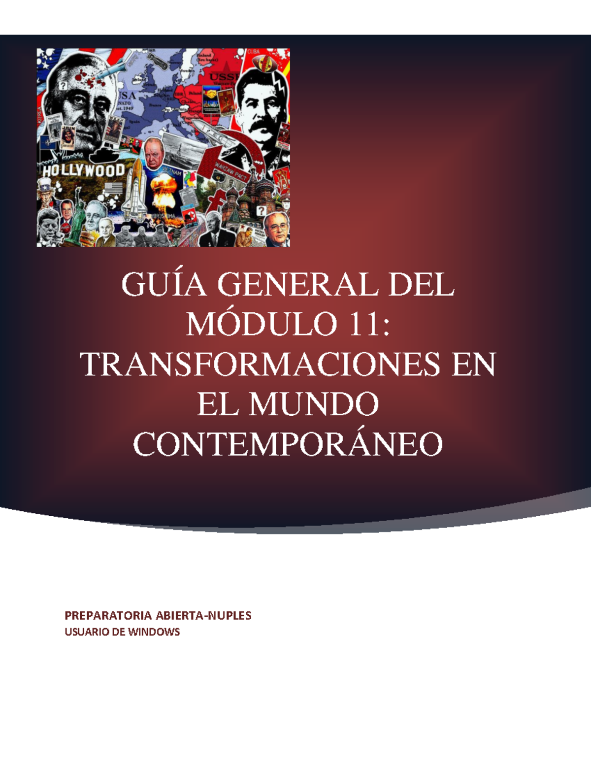 M11 - guia de estudio - GUÍA GENERAL DEL MÓDULO 11: TRANSFORMACIONES EN ...