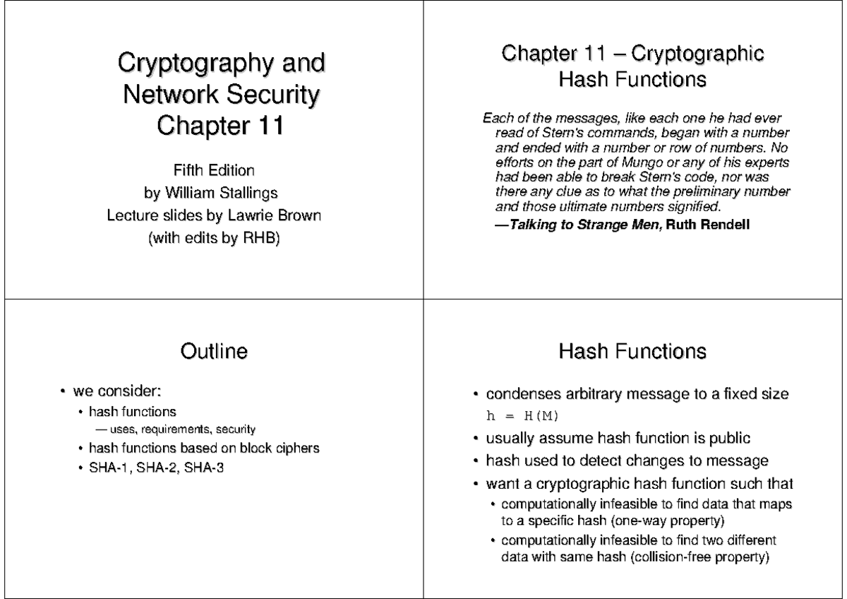 Cryptography PPTS - Cryptography and Cryptography and Network Security ...